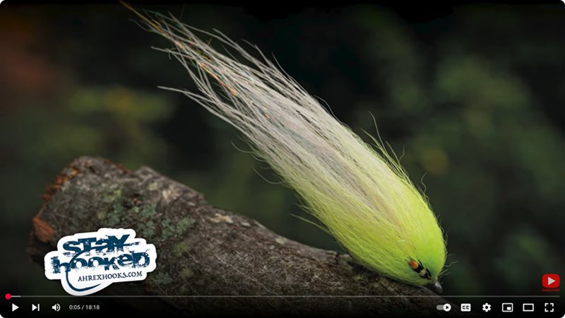 Ahrex - The Foxstrich Hollow Fly Variation - tied by Jason Taylor